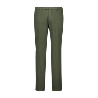 Boglioli Gr&uuml;ne Baumwollchinos Slim Fit Hose - - Trousers - Herren - Gr&uuml;n - 3XL