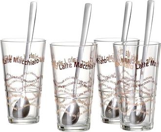 Ritzenhoff & Breker Latte Macchiato Gl&auml;ser-Set Sana | 8-teilig | 370 ml