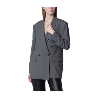 Tagliatore Femme, Vestes, Gris, Taille: 34 FR Blazer Crois&eacute; Loreley