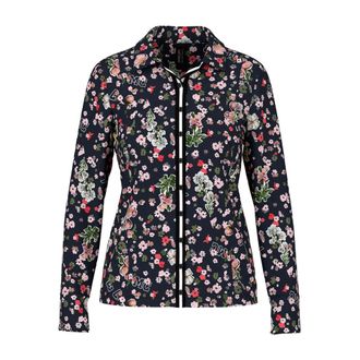 Marc Cain Gebl&uuml;mte taillierte Bluse - - Jackets - Damen - Mehrfarbig - 2XL