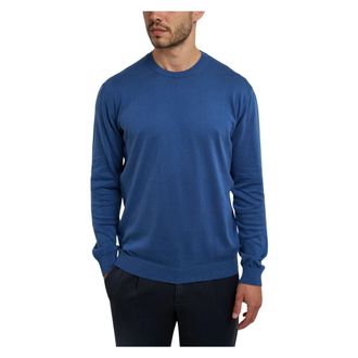 Daniele Fiesoli Rundhals-Strickpullover - - Knitwear - Herren - Blau - XL