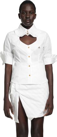 Vivienne Westwood Toulouse Frill Short Sleeve Shirt