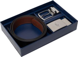 Polo Ralph Lauren Herreng&uuml;rtel Polo Ralph Lauren 35mm Rvrs Blt Gftbx 405699144001 Braun