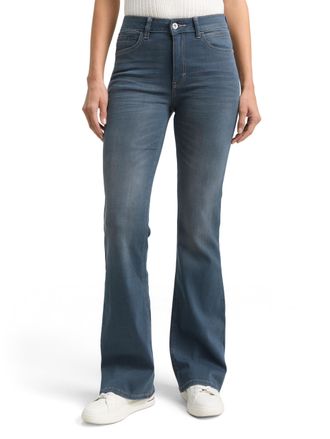 Tom Tailor Damen 1047842 TTSTELLA Bootcut Jeans, 10162-Mid Stone Blue Grey Denim, 31W / 32L