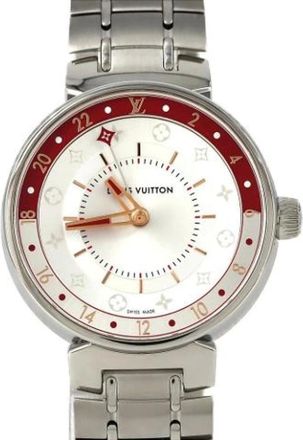 Louis Vuitton Montre vintage doccasion - Femme - Pre-owned - Blanc - Taille: ONE Size