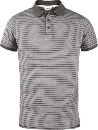 Solid Pantelis Herren Poloshirt Polohemd T-Shirt, Gr&ouml;&szlig;e:L, Farbe:Med Grey Melange (8254)