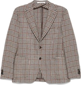 Tagliatore Kariertes Sakko - Nude