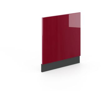 Vicco Frontblende Fame-Line, Bordeaux Hochglanz, 60 cm ohne Arbeitsplatte Vicco