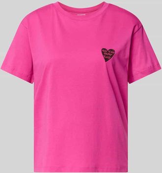 Jake*s Casual Regular Fit T-Shirt mit Motiv-Stitching