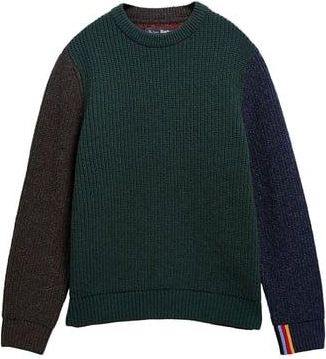 Barbour Pull droit col rond en laine