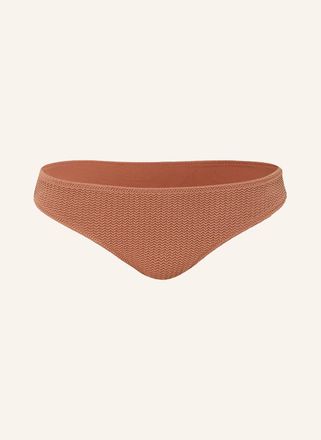 Seafolly Basic-Bikini-Hose Sea Dive braun
