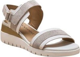 Pediconfort Sandales à scratchs tout cuir - FEMME - Taille : 39 - Couleur : Blanc