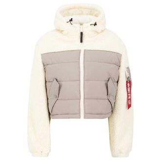 Alpha Industries Alpha Industries Teddy Puffer wmn Winterjacke f&uuml;r Damen Vintage Sand