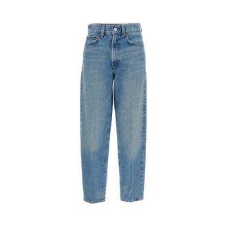 A Gold E Loose-fit Jeans - - Jeans - Damen - Blau - W28