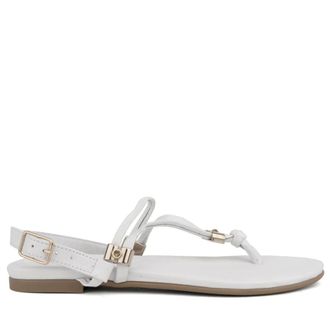 Sergio Moretti Femme, Chaussures, Blanc, Taille: 39 EU Sandales Ouvertes D&eacute;contract&eacute;es
