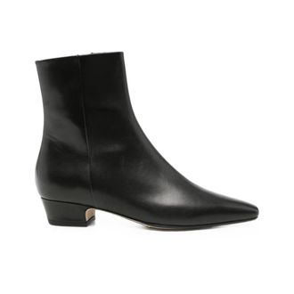 Aeyde Spitzer Zehen Blockabsatz-Stiefel - - Shoes - Damen - Schwarzk - 37 EU