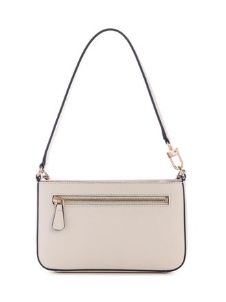 Guess Noelle II Mini Top Zip Shoulder Bag Bone