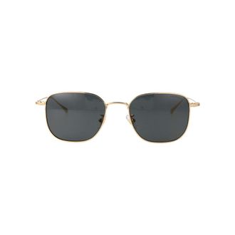 Montblanc Montblanc, unisex, Accessoires, Jaune, Taille: 54 MM Lunettes de soleil &agrave; monture g&eacute;om&eacute;trique