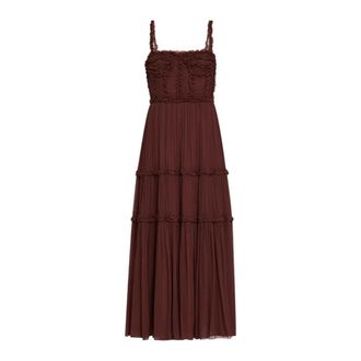 Ulla Johnson Talitha Mid Kleid - - Dresses - Damen - Braun - S