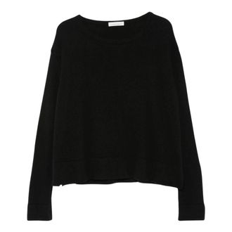 Liviana Conti Nesti Rundhals Strickpullover - - Knitwear - Damen - Schwarzk - M