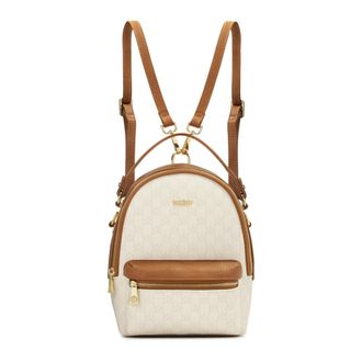 Kazar Zweifarbiger Leder-2-in-1-Rucksack - - Bags - Damen - Wei&szlig; - ONE SIZE