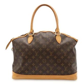 Louis Vuitton Pre-owned Lockit Monogram Tote Bag - Femme - Pre-owned - Brun - Taille: ONE Size