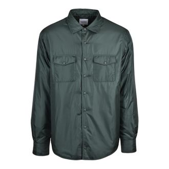 Aspesi Gepolsterte Hemd - - Shirts - Herren - Gr&uuml;n - S