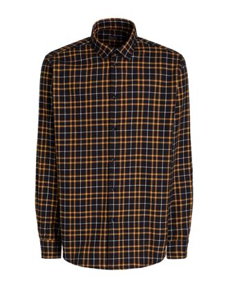 8 by YOOX COTTON FLANNEL SHIRT