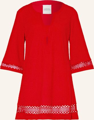Maryan Mehlhorn Maryan Mehlhorn Strandkleid Mit 3/4-Arm rot