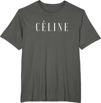 Celine C&eacute;line Hallo Mein Name ist Namensschild Vorname T-Shirt