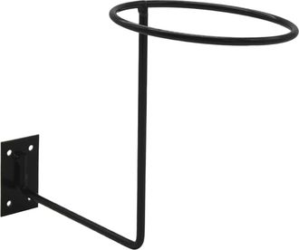 Generico Wandmontierter Organizer, Metallhelmaufhänger für die Wand, robuste Struktur, platzsparend und vielseitig für Wohnzimmer und Schlafzimmer