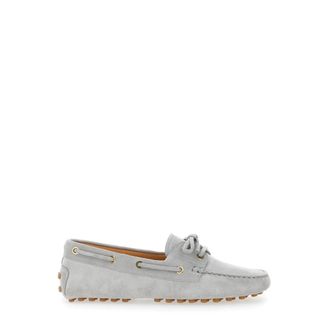 Tod's Almond Toe Loafers - - Shoes - Damen - Blau - 38 EU