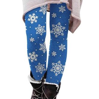 Generico Legging de No&euml;l pour femme Offre Leggings Femme Curvy Chauds Leggings Imprim&eacute; P&egrave;re No&euml;l Collants Femmes Fantaisie &Eacute;lastique Leggings Dhiver Femme Gran