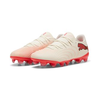 Puma Chaussures de football FUTURE 9 PLAY FG/AG Unisexe, Accessoires, Beige, 40.5