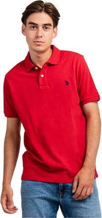 U.S.Polo Association U.s. Polo Assn., Homme, Tops, Rouge, Taille: M Polo 41029-Ehpd-256