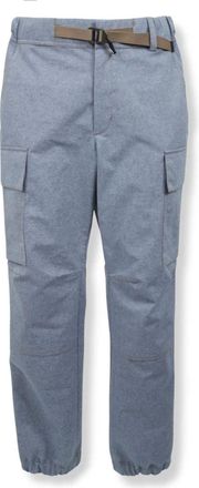 Moncler Homme, Pantalons, Bleu, Taille: M Pantalon de jogging en chambray