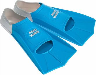 Mad Wave Training Fins - Blue 37-38