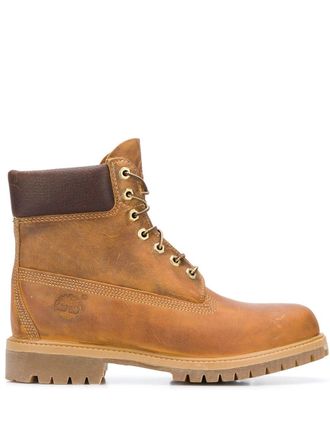 Timberland bottines &agrave; lacets - Marron