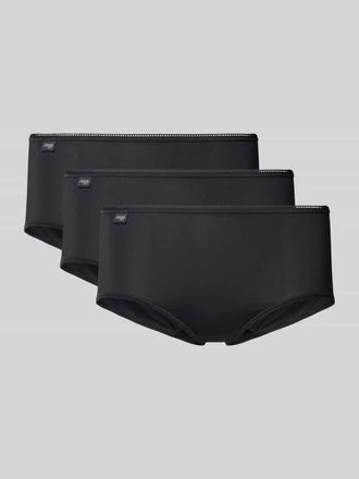 sloggi Slip mit Label-Detail im 3er-Pack