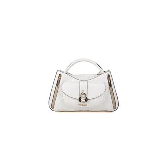 Guess Jessa Girlfriend Satchel - - Bags - Damen - Wei&szlig; - ONE SIZE