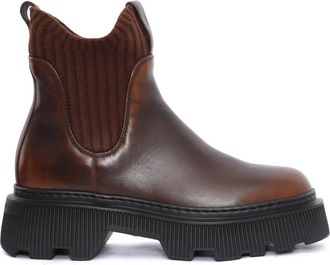 Santoni Femme, Chaussures, Brun, Taille: 38 1/2 EU Stivaletto da Montagna