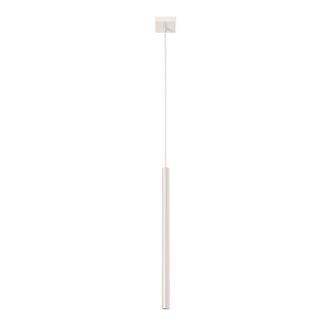 Sollux Lighting H&auml;ngelampe Pendelleuchte H&auml;ngeleuchte Deckenlampe Lampe Decke Stahl 1 Flammig 8 x 8 x 114 cm Beige Pastelo