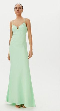 Twin-Set Abendkleid 251TP2653 Grün Slim Fit