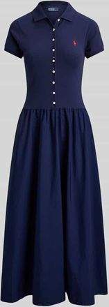 Polo Ralph Lauren Freizeitkleid aus Baumwoll-Mix mit Polokragen