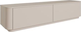 Selsey TV-Schrank 175 cm H&auml;ngendes TV-Board Mit Mattem Finish, Kaschmirfarbener Wohnwand F&uuml;r Wohnzimmer, Mit MDF-Leisten, Stauraum Mit Klappen, Inkl. Sockel 