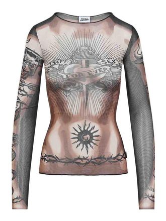 Jean Paul Gaultier Top - Noir