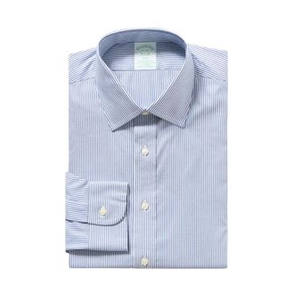 Brooks Brothers Supima Stretch Slim Fit Hemd - - Shirts - Herren - Blau - L