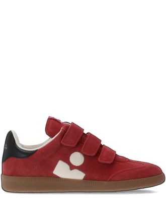 Isabel Marant baskets Beth à attache scratch - Rouge