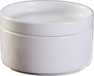 BESTONZON Keramik Instant-Nudelschale Mit Deckel, Vielseitige Salatschüssel Und Ramenschüssel, Mikrowellengeeignet, Keramikdose Mit Deckel, Teedose, Kaffeedose,