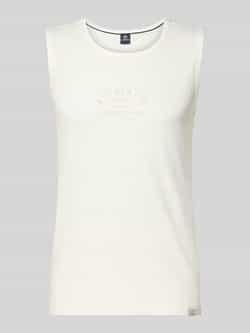 Lerros Tanktop mit Statement-Print und Rundhalsausschnitt